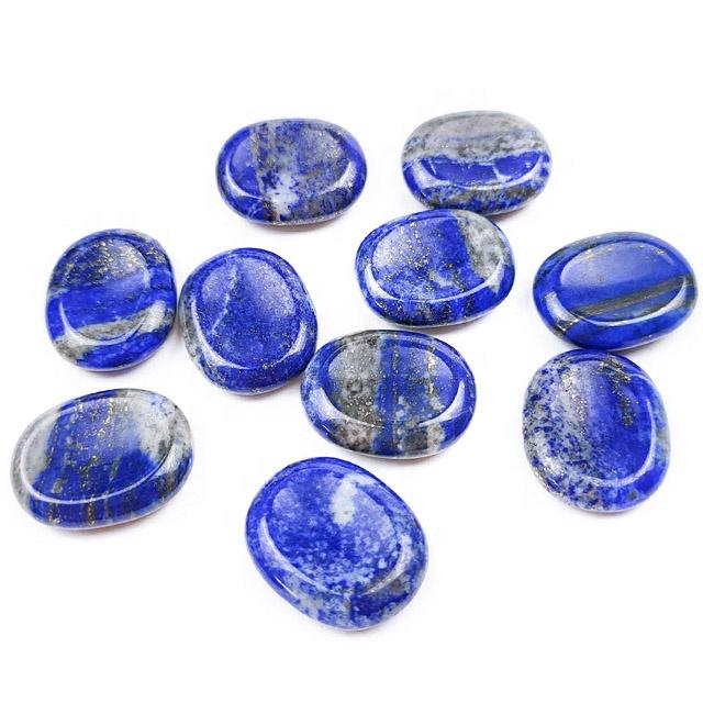 Wholesale Natural Lapis Lazuli Crystal Worry Stone – LWQCHW