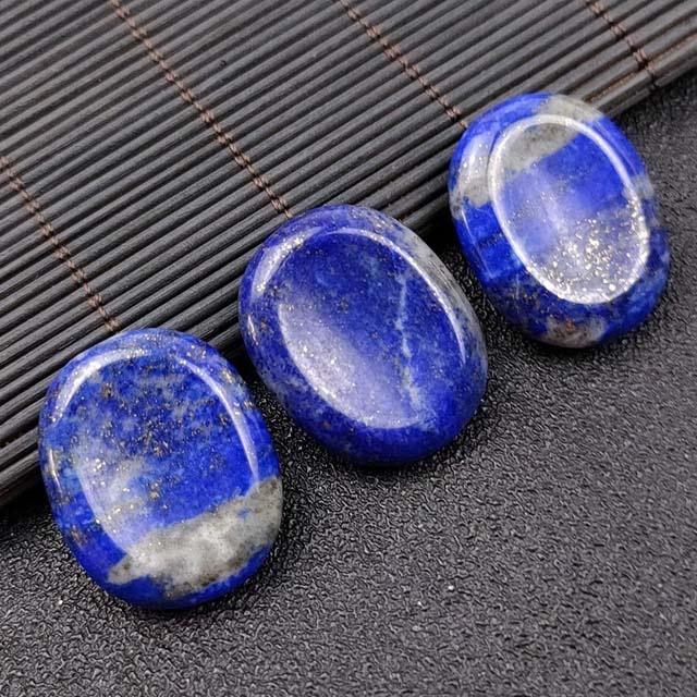 Wholesale Natural Lapis Lazuli Crystal Worry Stone – LWQCHW