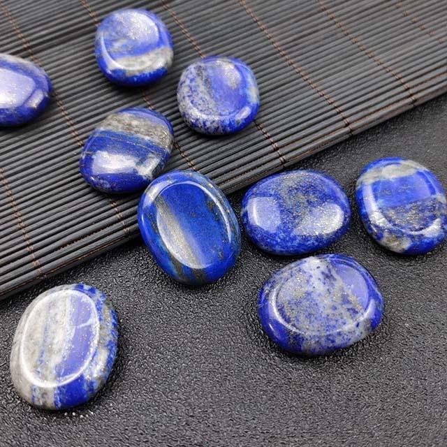 Wholesale Natural Lapis Lazuli Crystal Worry Stone – LWQCHW